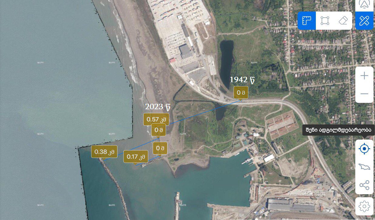 The location of Poti (Georgia) is complex and interesting - Sofmar ...